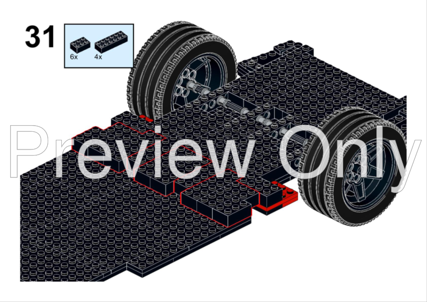 Lego Moc Rocket League Breakout By Saladtable Rebrickable Build