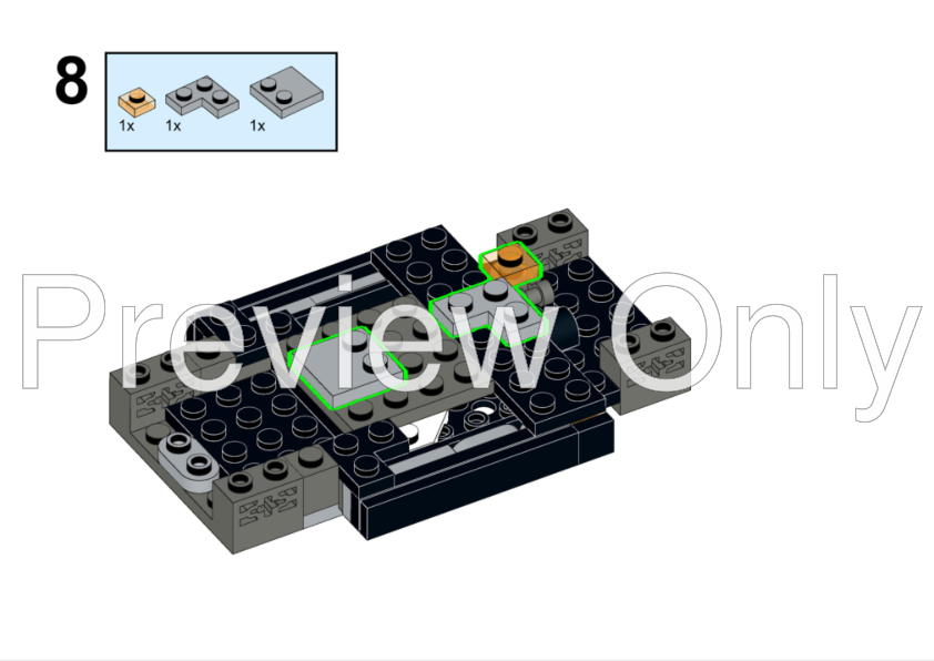 LEGO MOC 76912 Pagani Zonda Cinque by KMPMOCS | Rebrickable - Build ...