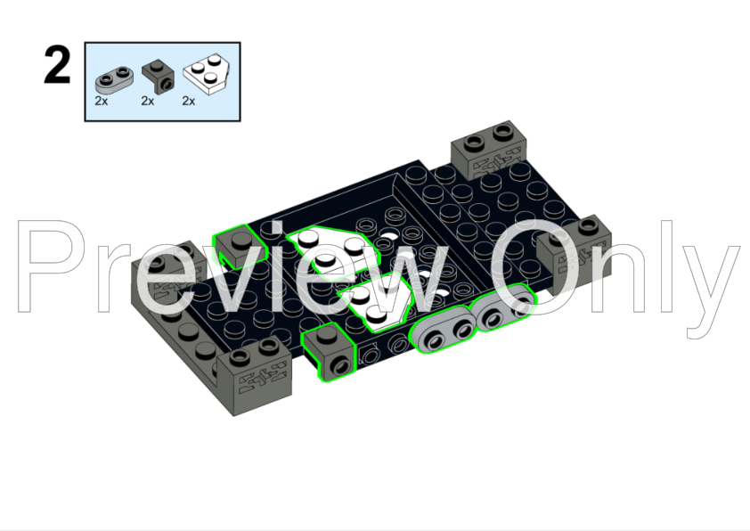 LEGO MOC 76912 Pagani Zonda Cinque by KMPMOCS | Rebrickable - Build ...