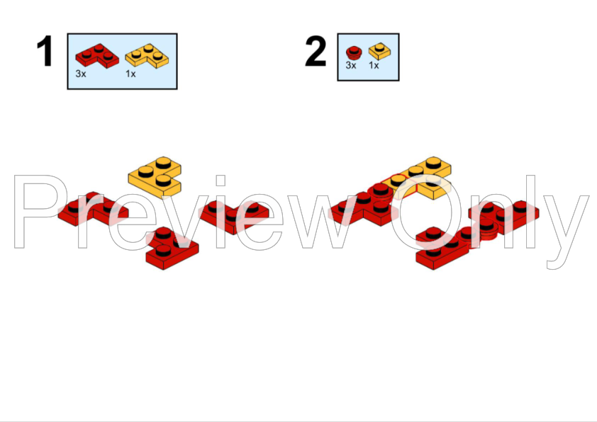 LEGO MOC Maarva and B2EMO Brickheadz by FMbricks | Rebrickable - Build ...