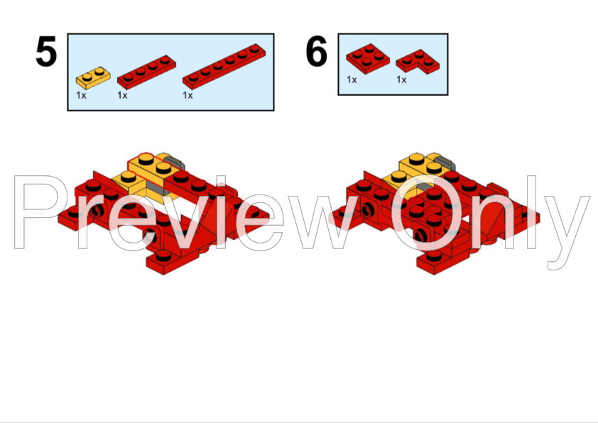 LEGO MOC Maarva and B2EMO Brickheadz by FMbricks | Rebrickable - Build ...