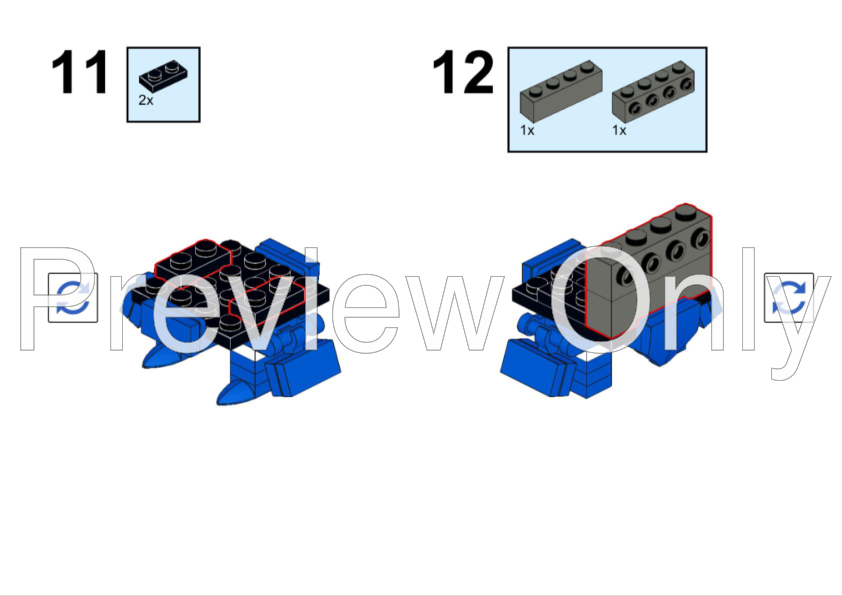 LEGO MOC Ronin Warriors - Warriors of Sky by delight_moc | Rebrickable ...