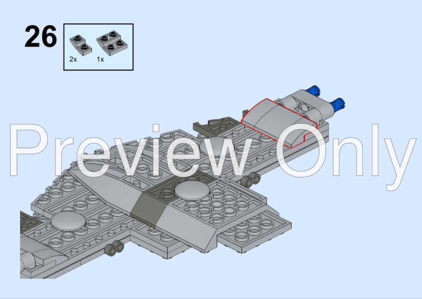 Lego Moc Pixel Dans Din Djarins Custom Modified N 1 Starfighter Wizard