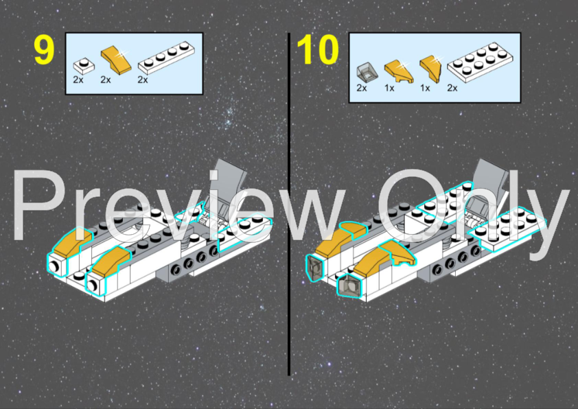 LEGO MOC Golden Guardian by Dethark75 | Rebrickable - Build with LEGO