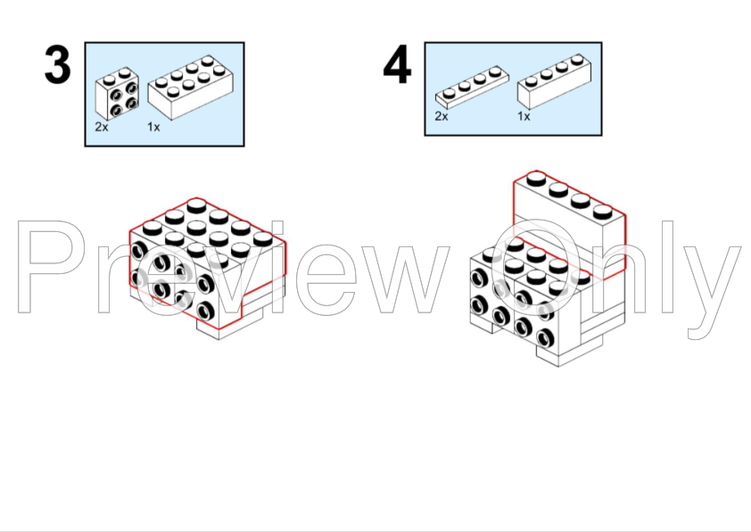 LEGO MOC Mon Mothma (Andor) Brickheadz by FMbricks | Rebrickable ...