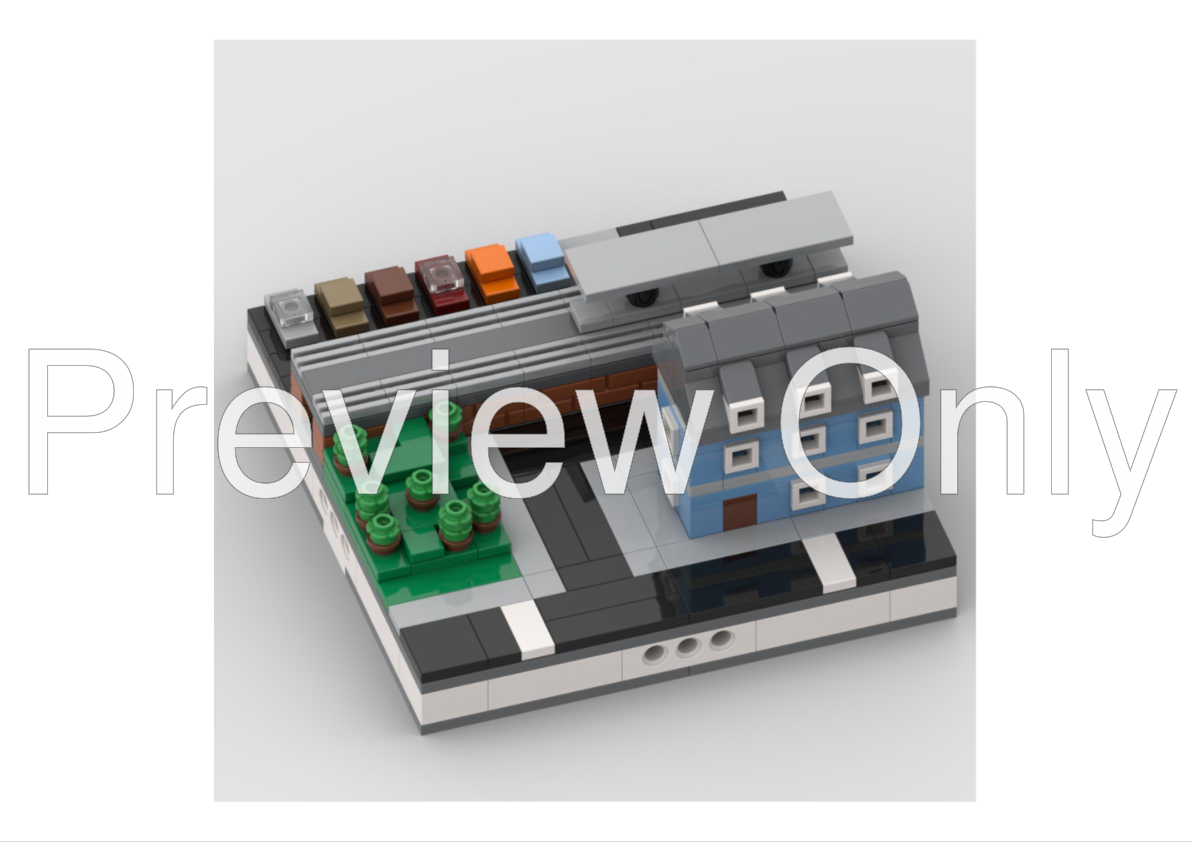 LEGO MOC Micropolis Collection 1: 16 nice fitting modules by Leo G ...