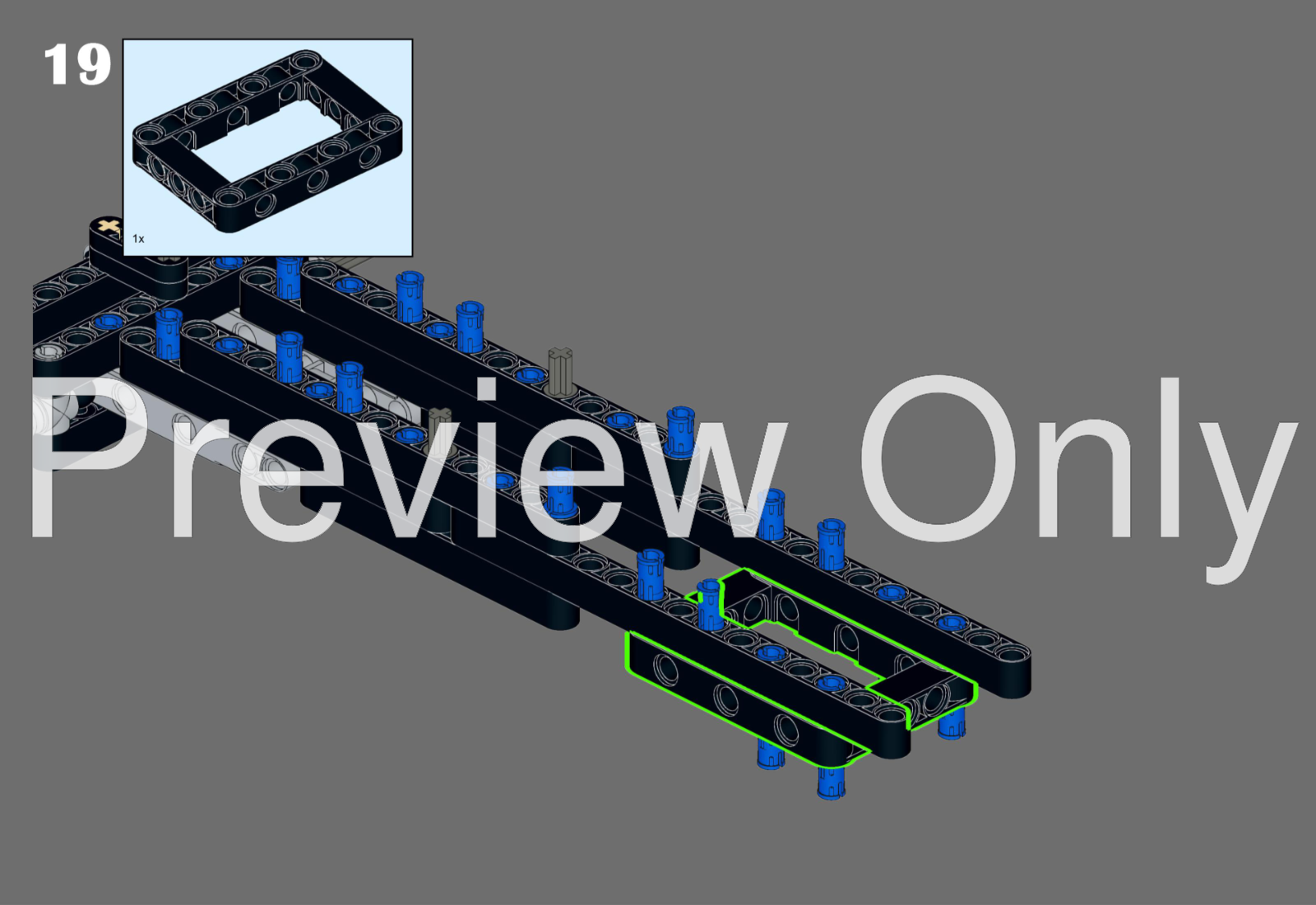 Lego Moc Man Tgs Skip Loader Scale 121 By Brickimi Rebrickable