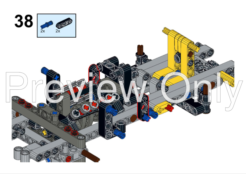 LEGO MOC-140469 42151 Corvette C3 by ale0794 | Rebrickable - Build with ...