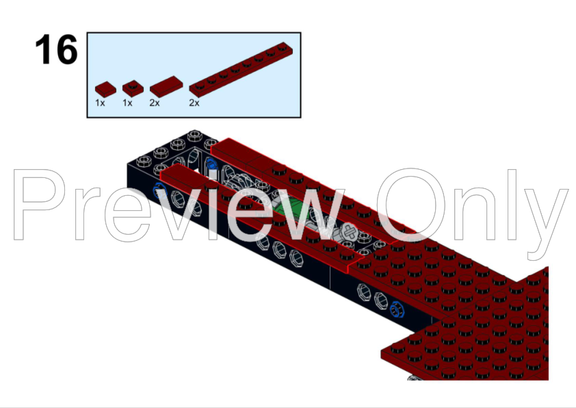 Lego Moc 10290 Pickup Tractor By Bam Mocs Rebrickable Build With Lego