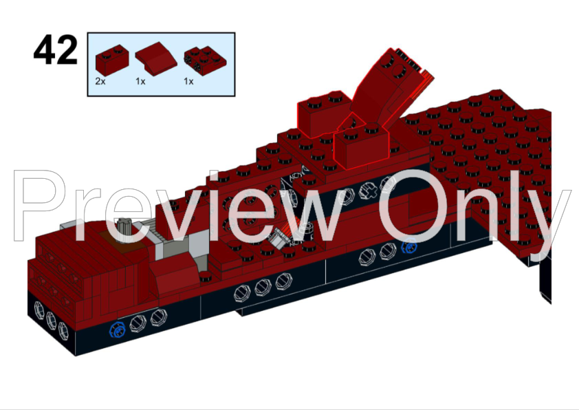 Lego Moc 10290 Pickup Tractor By Bam Mocs Rebrickable Build With Lego
