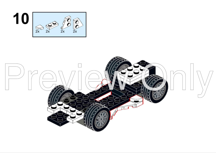 LEGO MOC Toyota Chaser JZX 100 by pabricks | Rebrickable - Build with LEGO