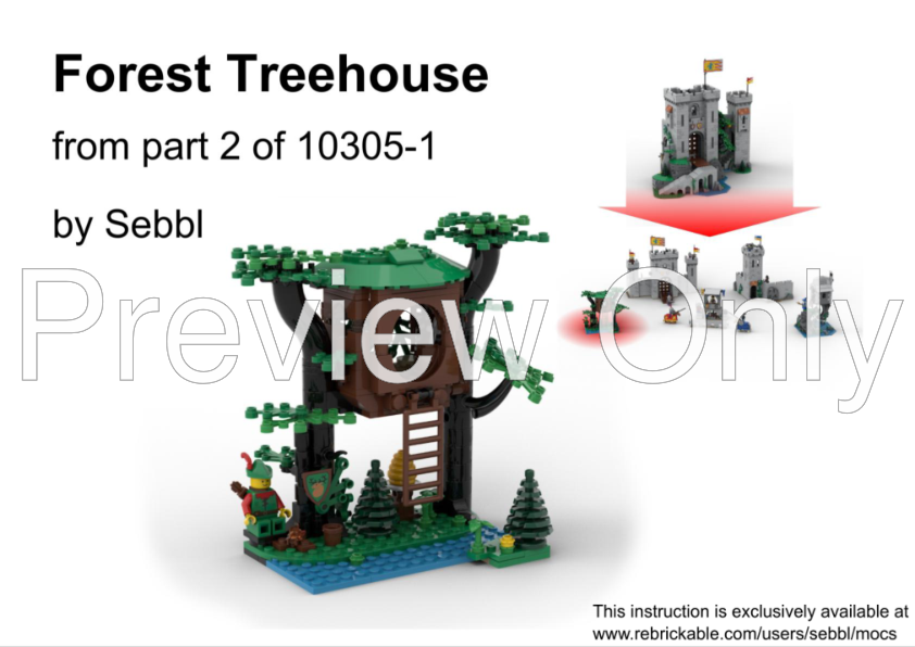 LEGO MOC Medieval Castle World from 10305 (Part 1) by sebbl ...