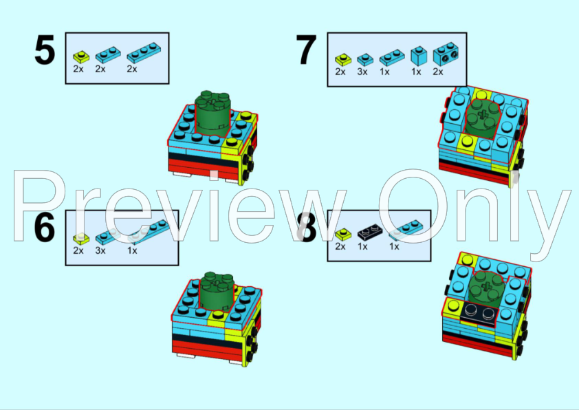 LEGO MOC Trainer Leaf and Bulbasaur by TheOGOddLlama | Rebrickable ...