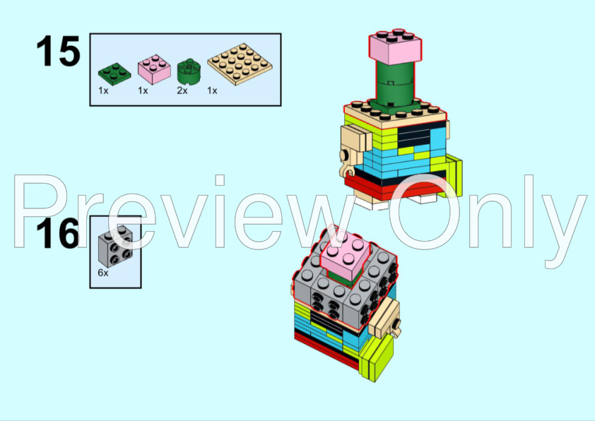 LEGO MOC Trainer Leaf and Bulbasaur by TheOGOddLlama | Rebrickable ...