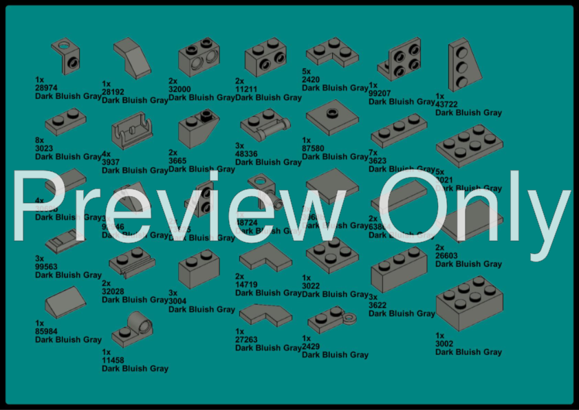 LEGO MOC M109 Paladin Camo Version by Somerslego | Rebrickable - Build ...