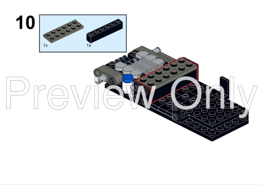 Lego Moc Jaguar E Type By Doubleubricks Rebrickable Build With Lego