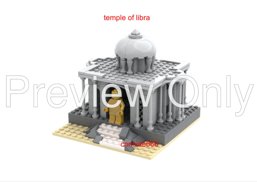 LEGO MOC saint seiya zodiac temple of libra by coricide666 ...