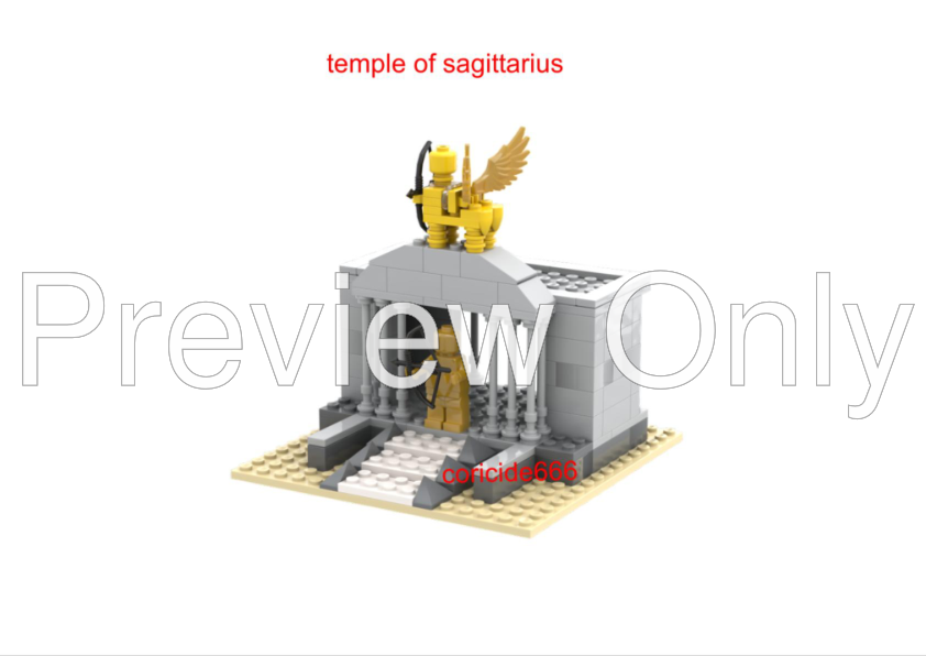 LEGO MOC saint seiya zodiac temple sagittarius by coricide666 ...