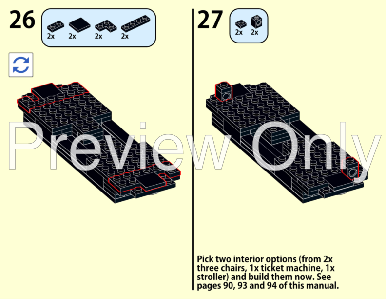 LEGO MOC Articulated Tram with Bellows (City, Yellow Livery Version) by ...