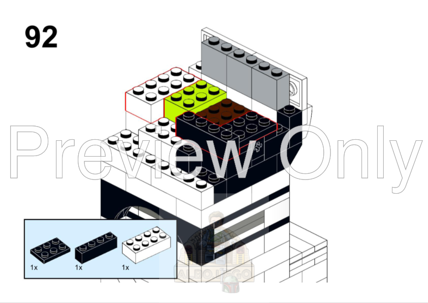LEGO MOC Captain Rex Phase 2 Megafigure (fits official helmet) by Albo ...