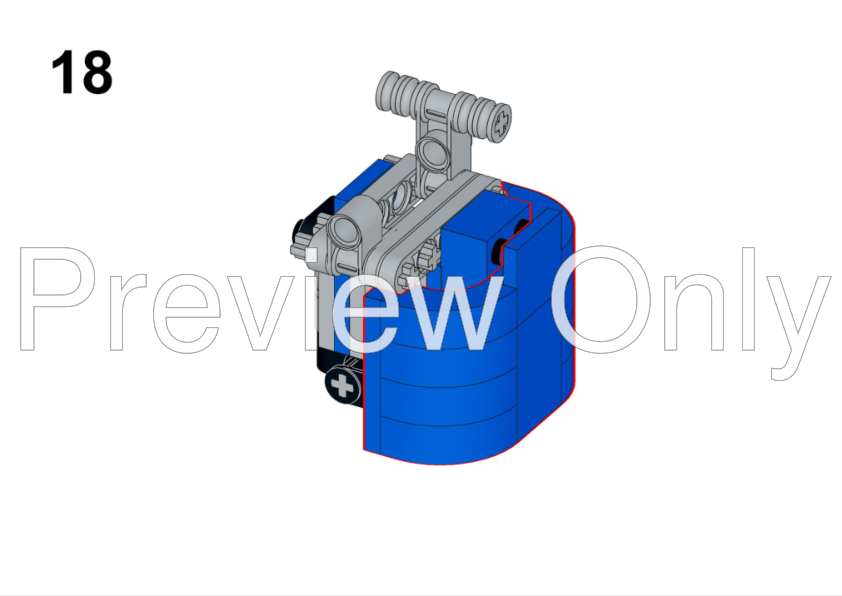 LEGO MOC Excavator attachments for pauls quick coupler by lones_lego ...