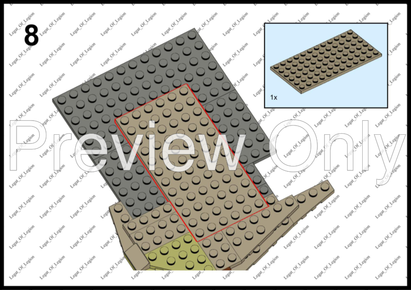 LEGO MOC Edoras Rohan Bundle 8 in 1 by Legat_Of_Legion | Rebrickable ...