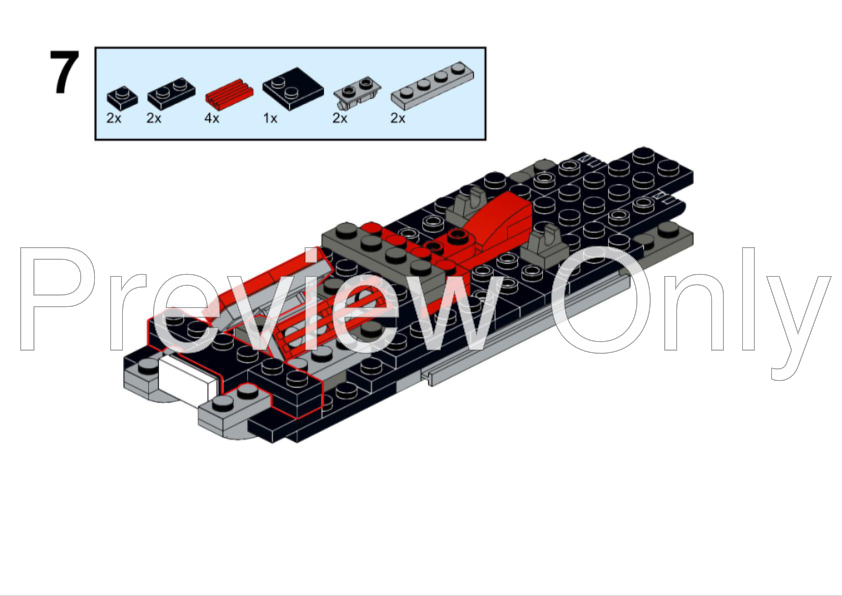 LEGO MOC Corvette C2 Stingray by Double_U_Bricks | Rebrickable - Build ...