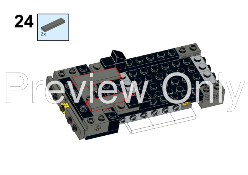 Lego Moc Lbwk Liberty Walk F40 By Scbrix Rebrickable Build With Lego