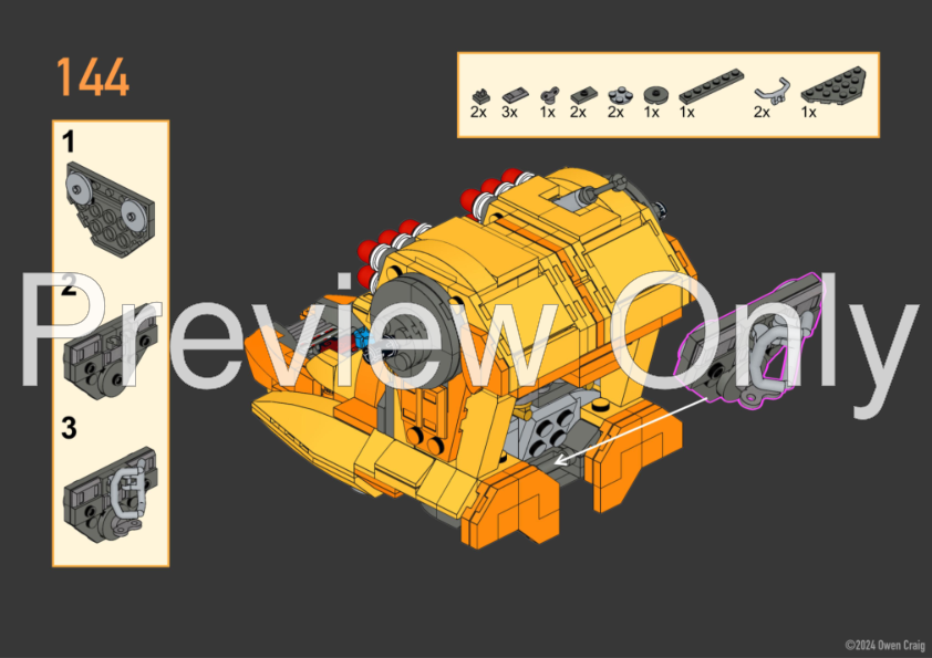 LEGO MOC Stormcrow SCR-E Battlemech MW5 Clans by canuck33 | Rebrickable ...