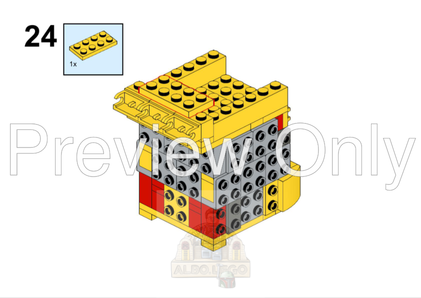 Lego Moc C 3po Head Helmet Collection Style By Albolego