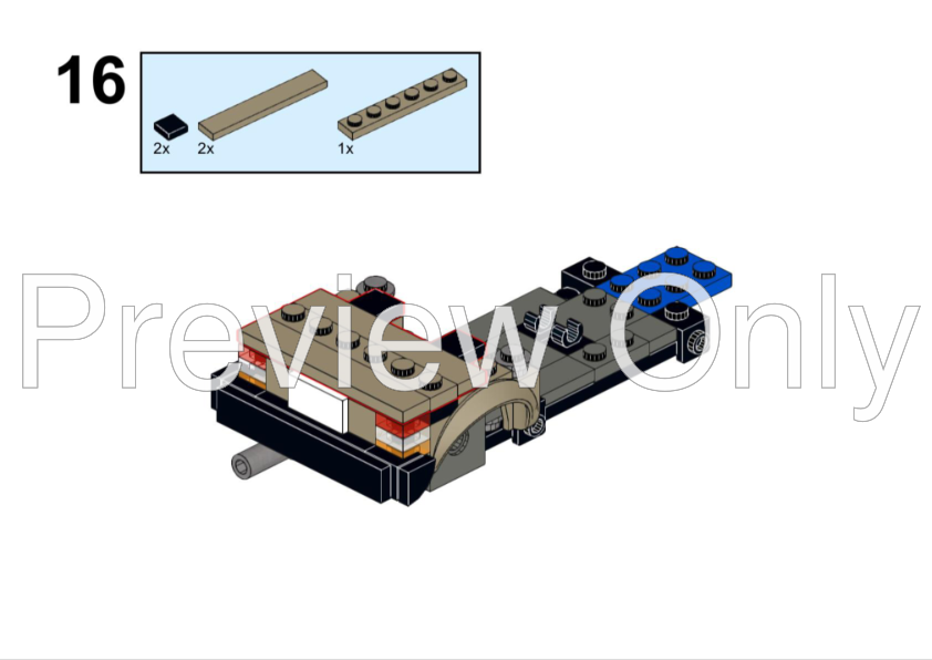 LEGO MOC Volvo 240 Estate by IBrickedItUp | Rebrickable - Build with LEGO