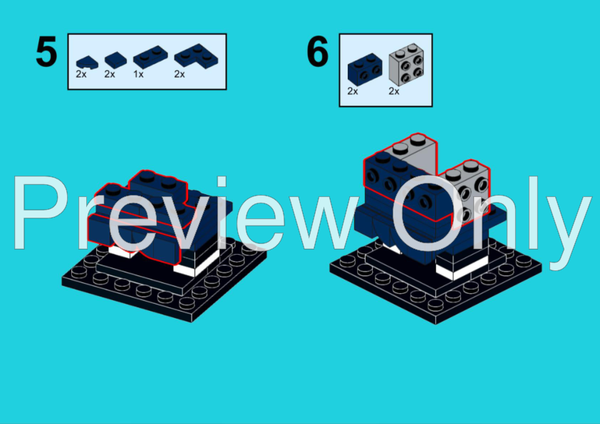 LEGO MOC Risk of Rain 2- Captain Brickheadz by Penguins and plastic ...