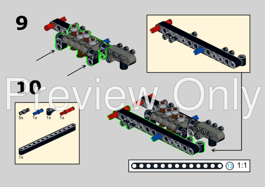 LEGO MOC-141355 42151 Combine Harvester by artemisovsky | Rebrickable ...