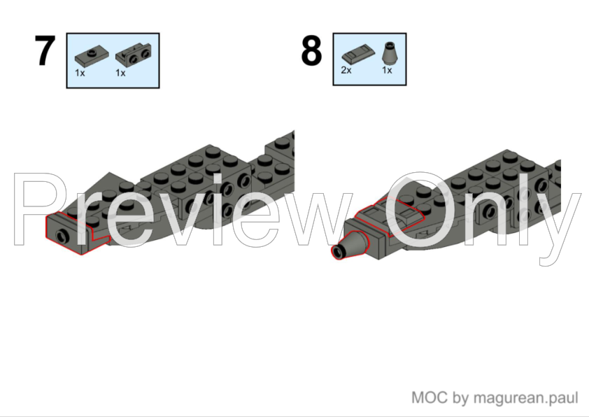 LEGO MOC Scarran Predator by magurean.paul | Rebrickable - Build with LEGO