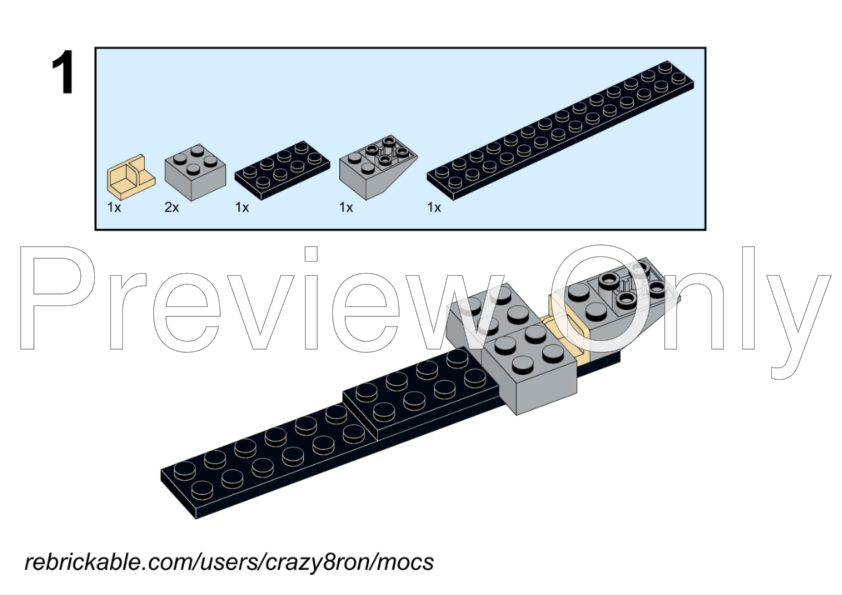 LEGO MOC 71784 Jays Delta Wing Jet by crazy8ron | Rebrickable - Build ...