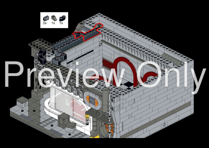 Lego Moc Coruscant Version Of The Downtown Diner By Soffer