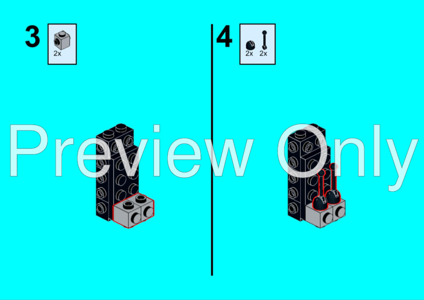 LEGO MOC Arcade Cabinets (Pack #2) by Ptchnk | Rebrickable - Build with ...