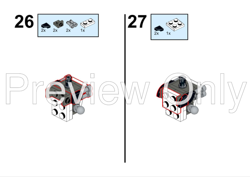 LEGO MOC Modular Power Suit (MPS-2) by VoltAmpere | Rebrickable - Build ...