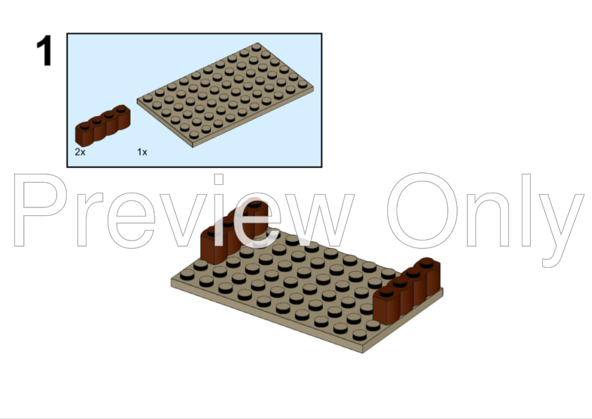LEGO MOC Market Stand Pack #1 by gabizon | Rebrickable - Build with LEGO