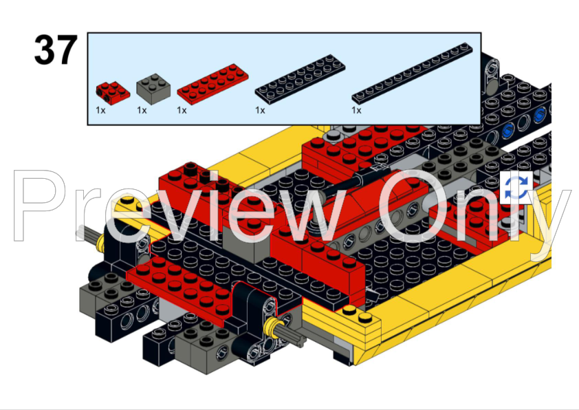 Lego Moc Bugatti Eb110 Yellow By Giganbrick Rebrickable Build With Lego