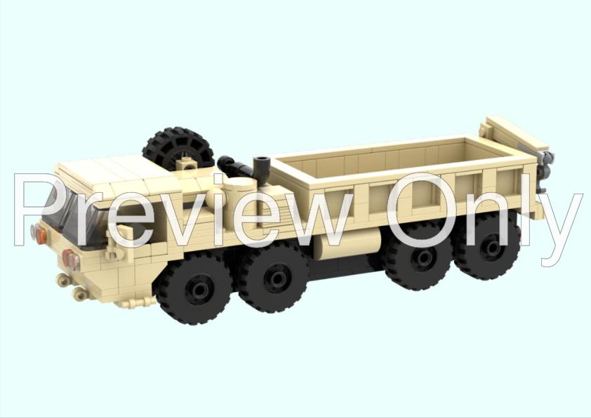 LEGO MOC Oshkosh HEMTT 8x8 by JIDBrickCreations | Rebrickable - Build ...