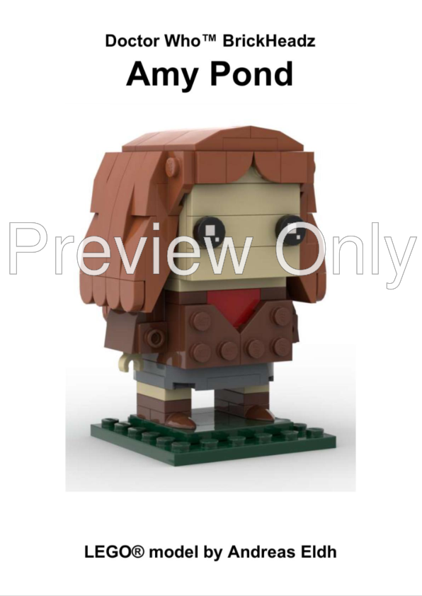 LEGO MOC Doctor Who: Amy Pond by Andreas_Eldh | Rebrickable - Build ...