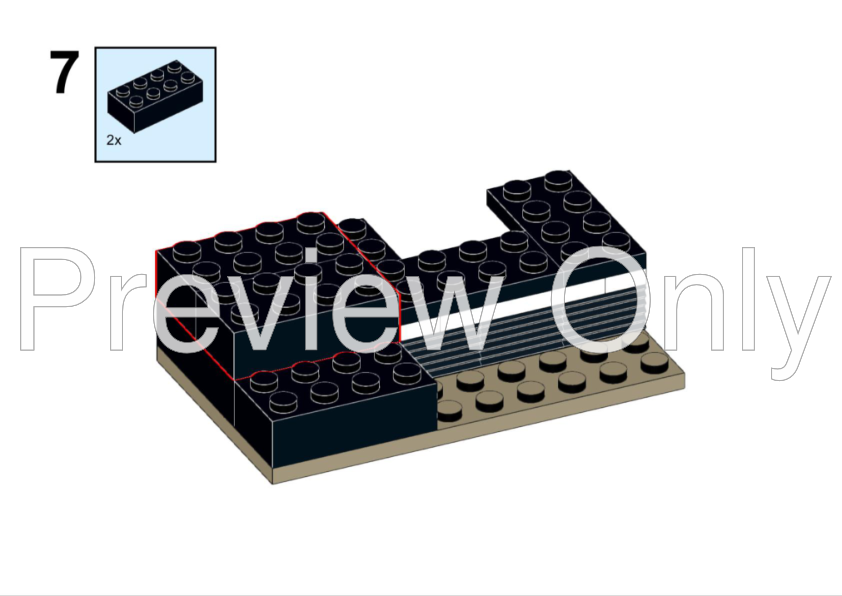 Lego Moc Modular Market Display 16 Stands Mocs By Gabizon