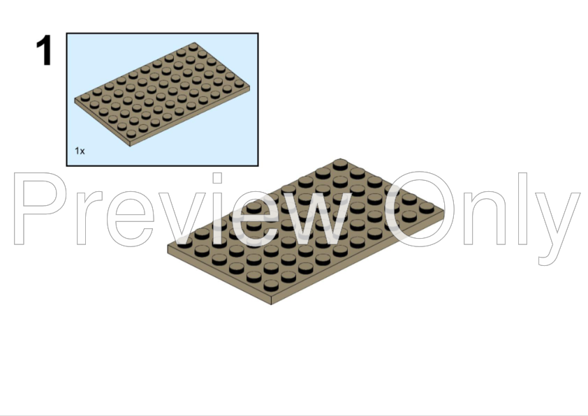 LEGO MOC-142185 Modular Market - Display + 16 stands MOCs by gabizon ...