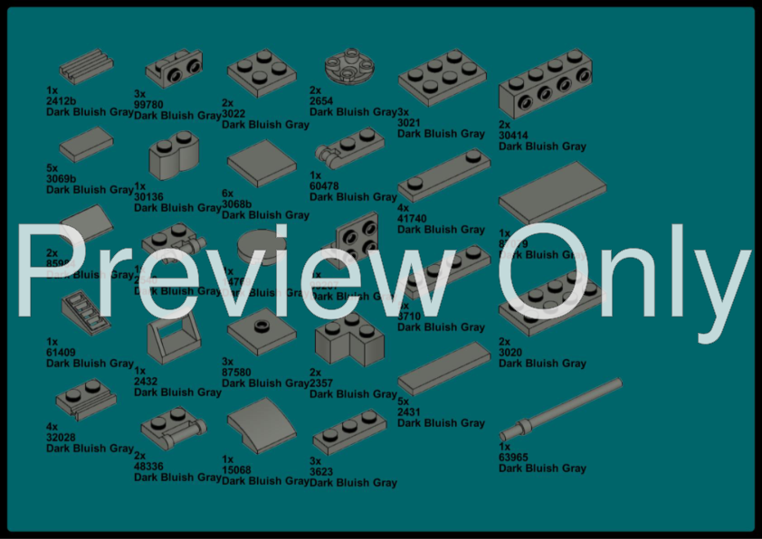 LEGO MOC CVM3 Bradley IFV by Somerslego | Rebrickable - Build with LEGO