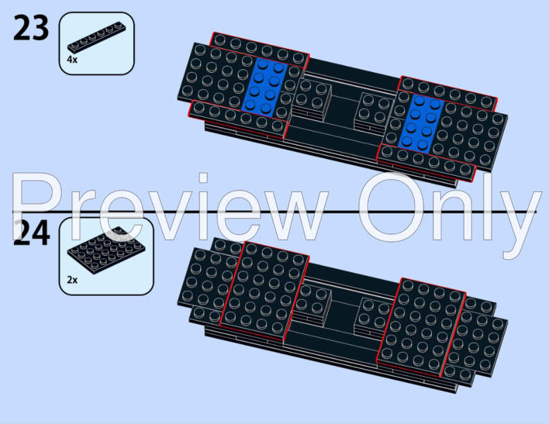 LEGO MOC Articulated Tram with Bellows (City, Blue Livery Version) by ...