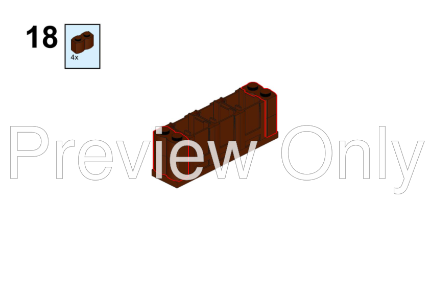 Lego Moc Old Bedroom By Themocdude Rebrickable Build With Lego