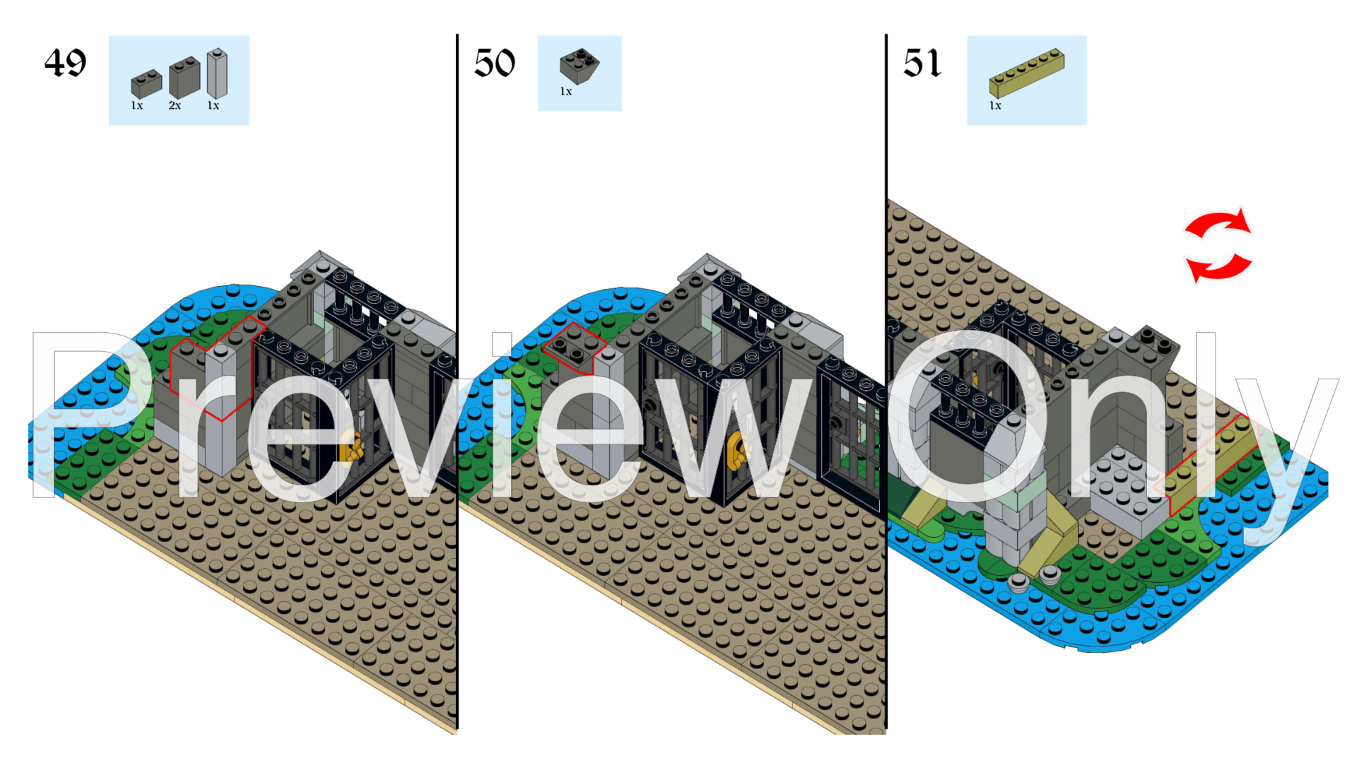 Lego Moc Falcon Keep By Theastralj Rebrickable Build With Lego