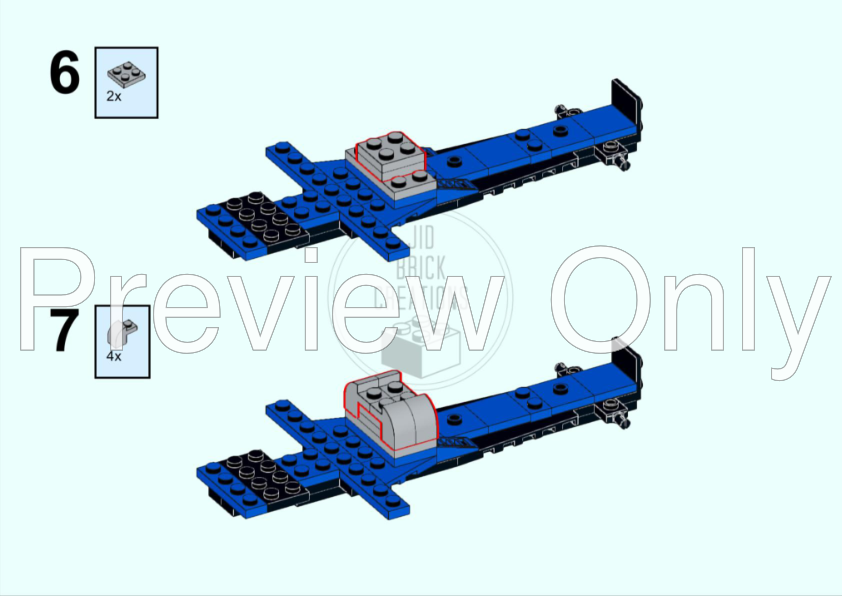 LEGO MOC Modified Pulling Tractor by JIDBrickCreations | Rebrickable ...