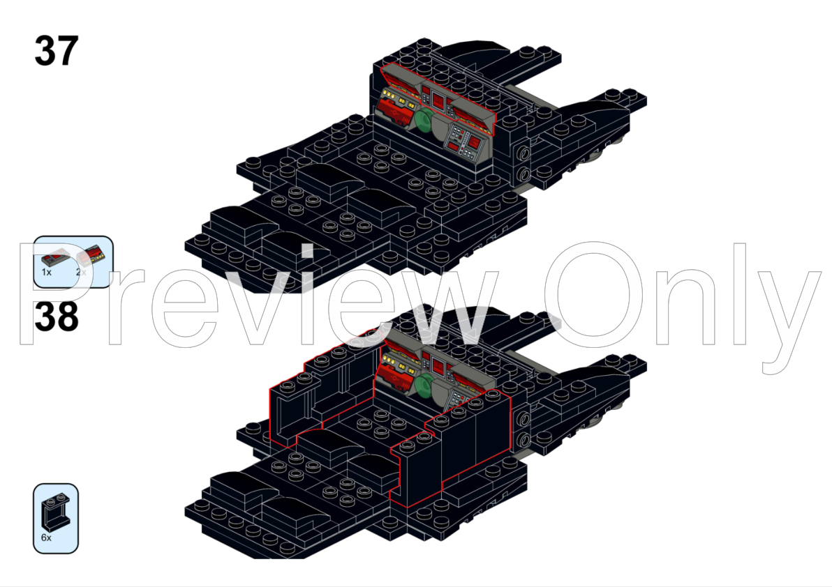 LEGO MOC S1 Firehawke by ThrawnsRevenge | Rebrickable - Build with LEGO